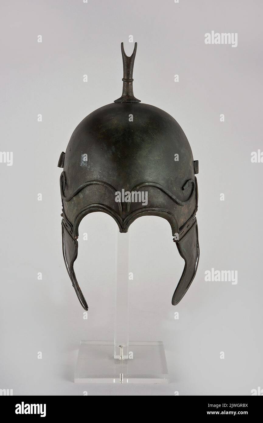 Bronze helmet. unknown, author Stock Photo - Alamy