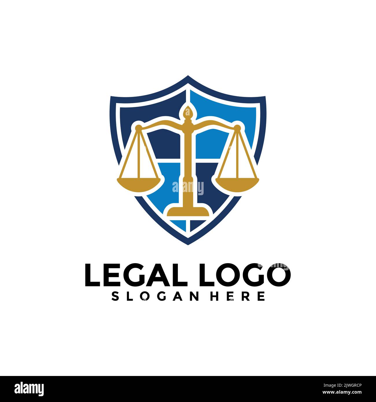 Law Firm Logo Template Design. Legal logo vector concept Stock Vector ...
