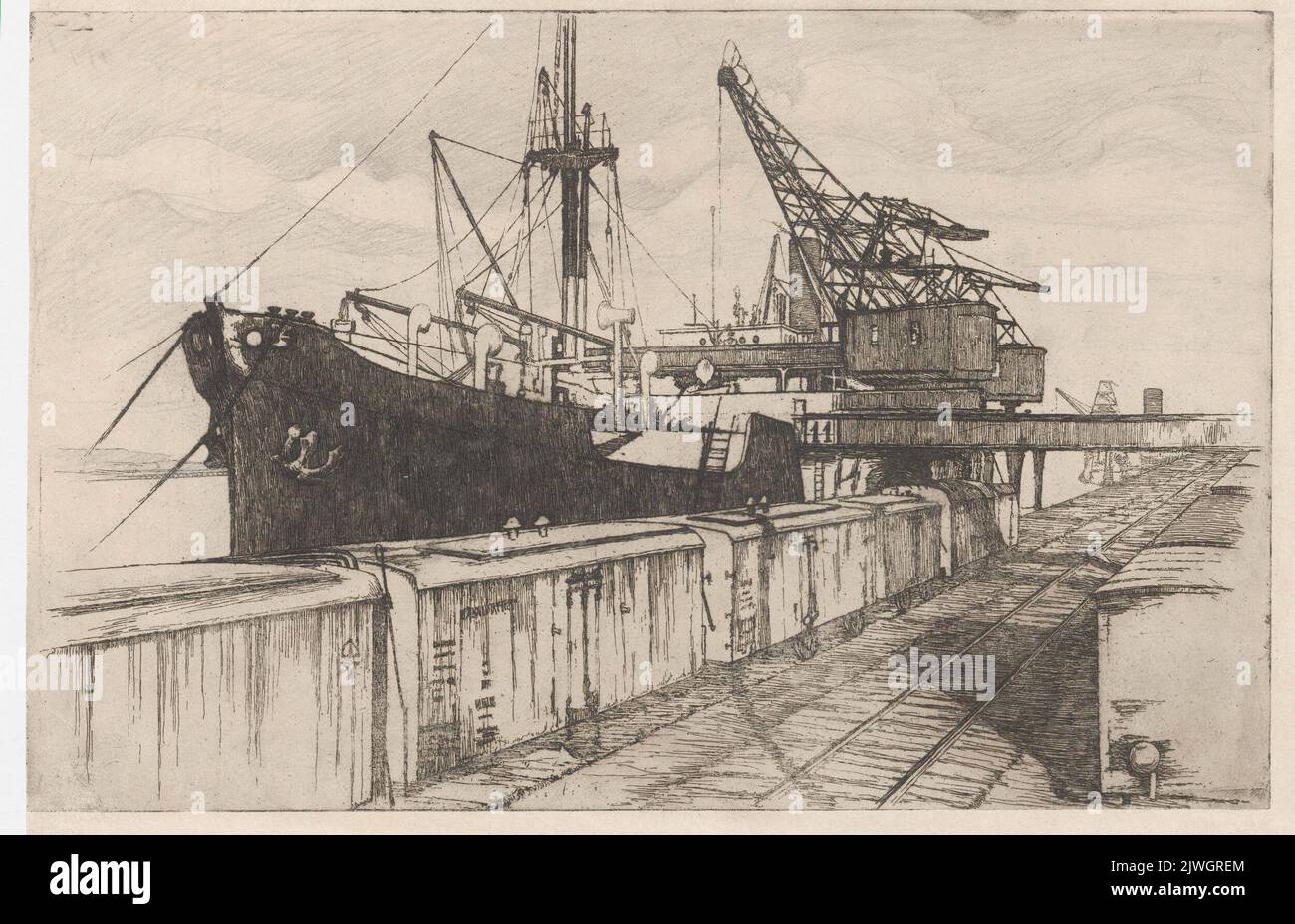 Gdynia – Harbour; verso: The Old Town Market Square in Warsaw ...