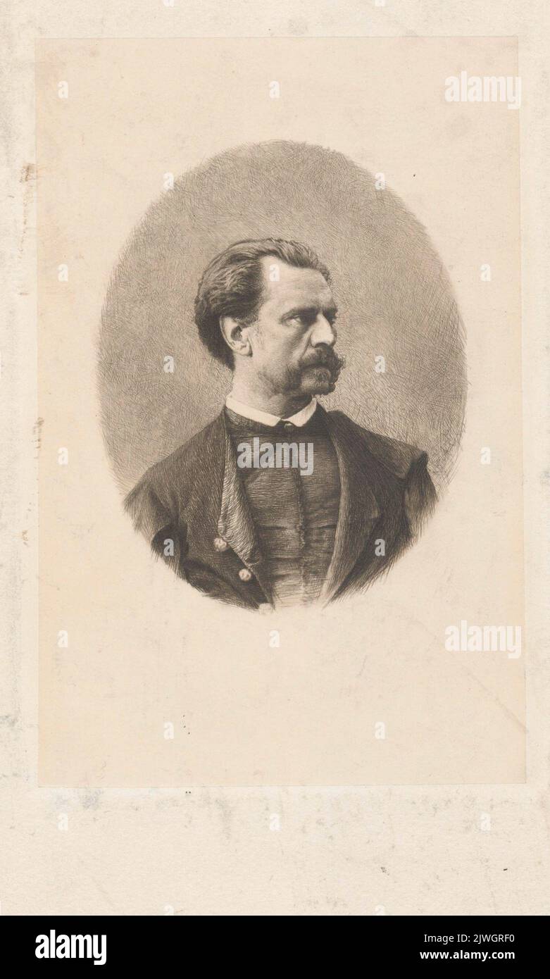 Portrait of Adam Potocki. Łopieński, Ignacy (1865-1941), graphic artist ...