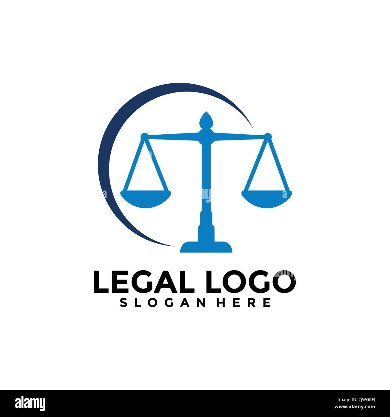 Law Firm Logo Template Design. Legal logo vector concept Stock Vector ...