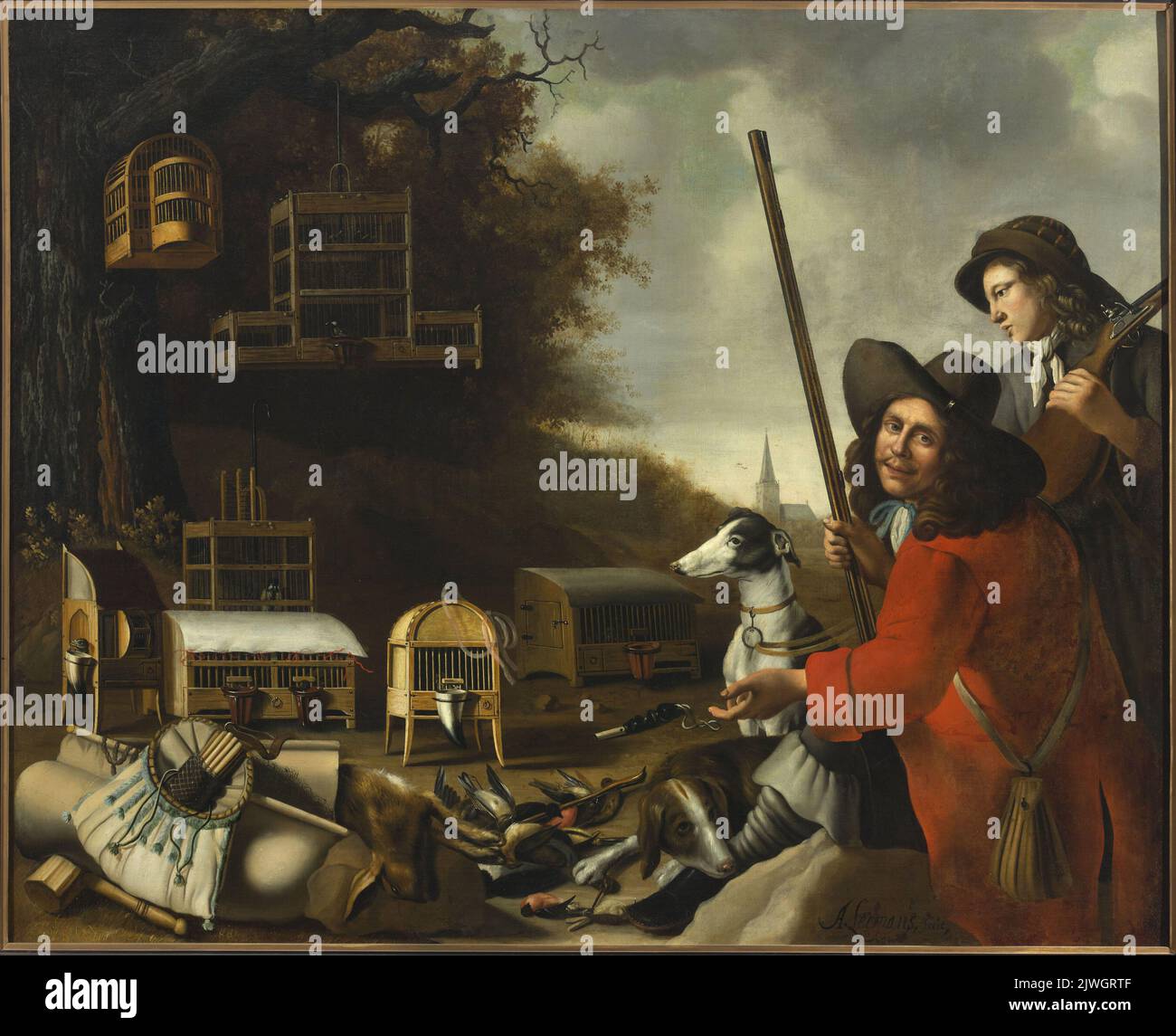 Huntsmen and dogs hi-res stock photography and images - Alamy