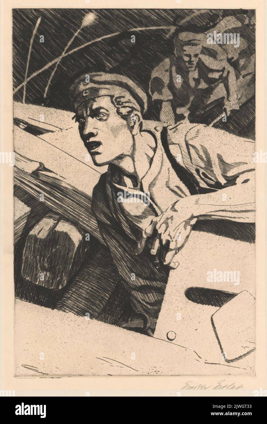 Nächtlisches Schanzen, chart 9. Wetteroth, Heinrich (Monachium ; zakład ...