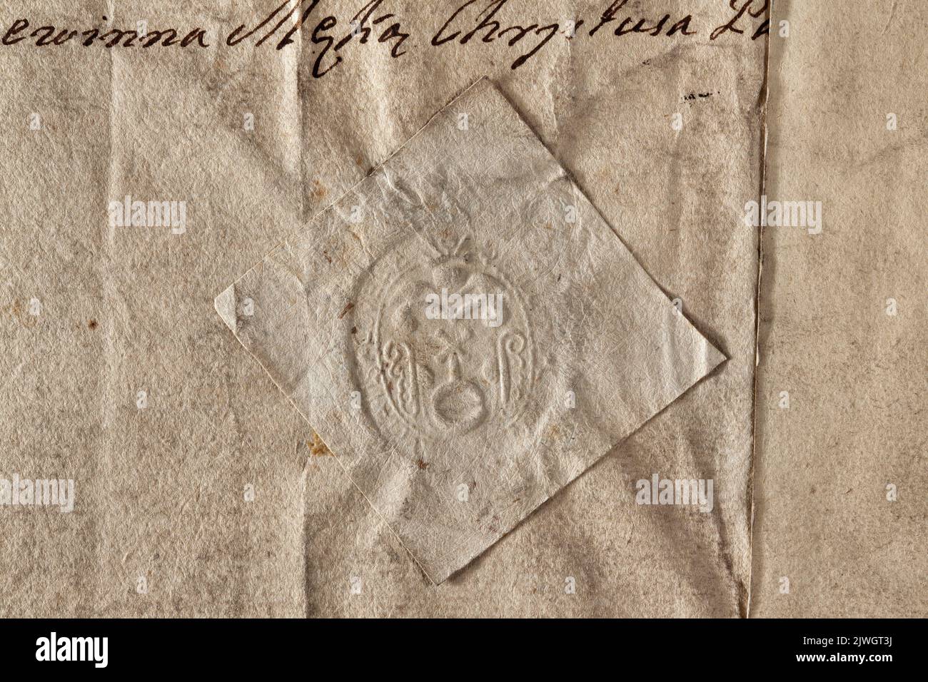 Kowel town seal. Kowel, signatory Stock Photo - Alamy