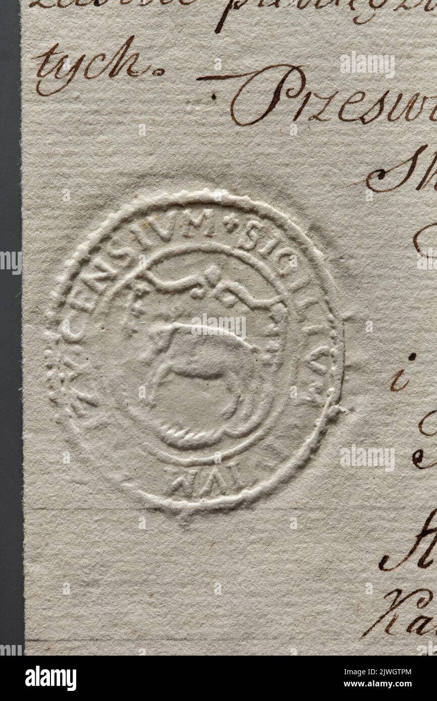 Seals with a towns hi-res stock photography and images - Alamy