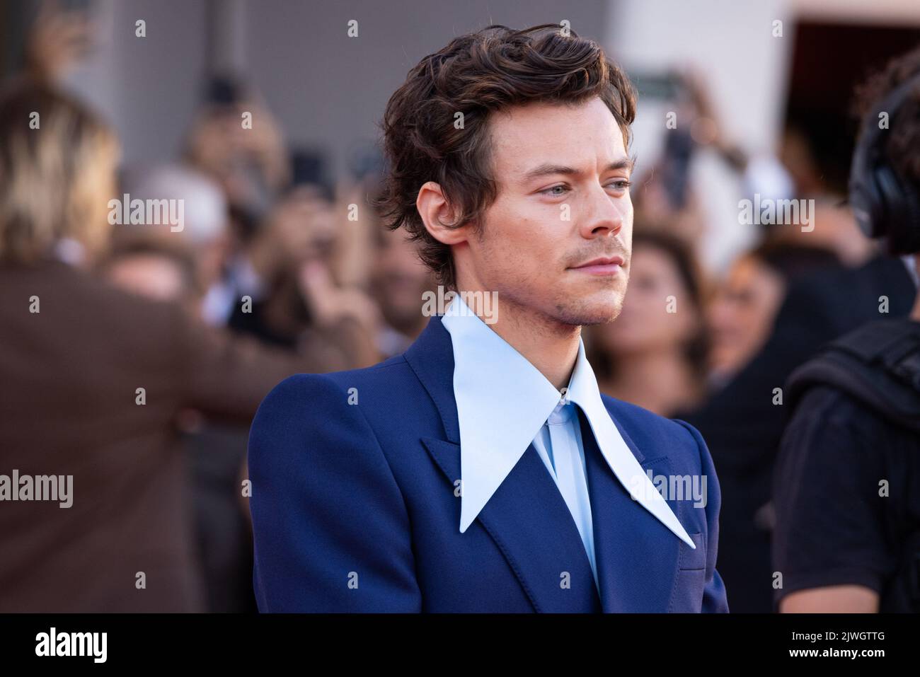 Harry styles red carpet venice hi-res stock photography and images - Alamy