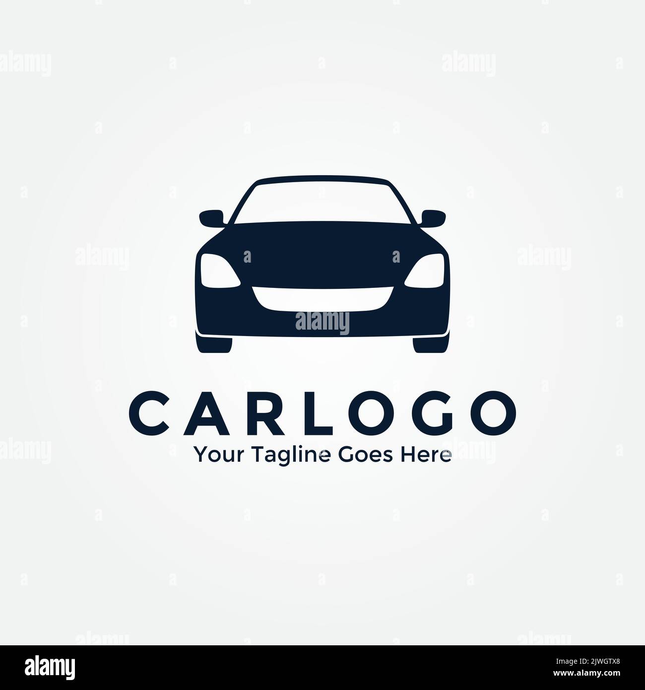 Car logo vector with line style. Automotive logo design concept Stock ...