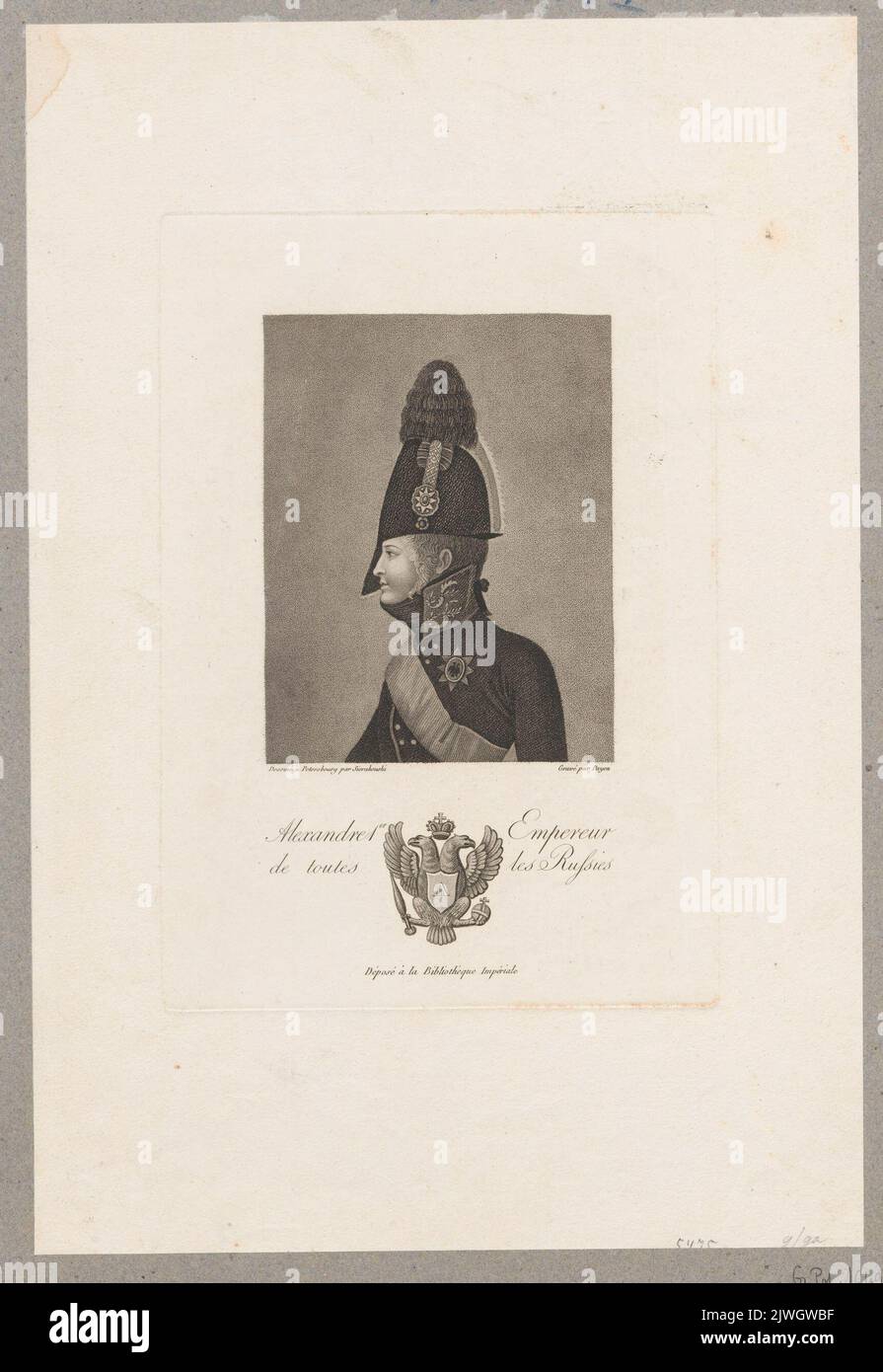 Portrait of Alexander I. Payen (fl. ca 1850), graphic artist ...