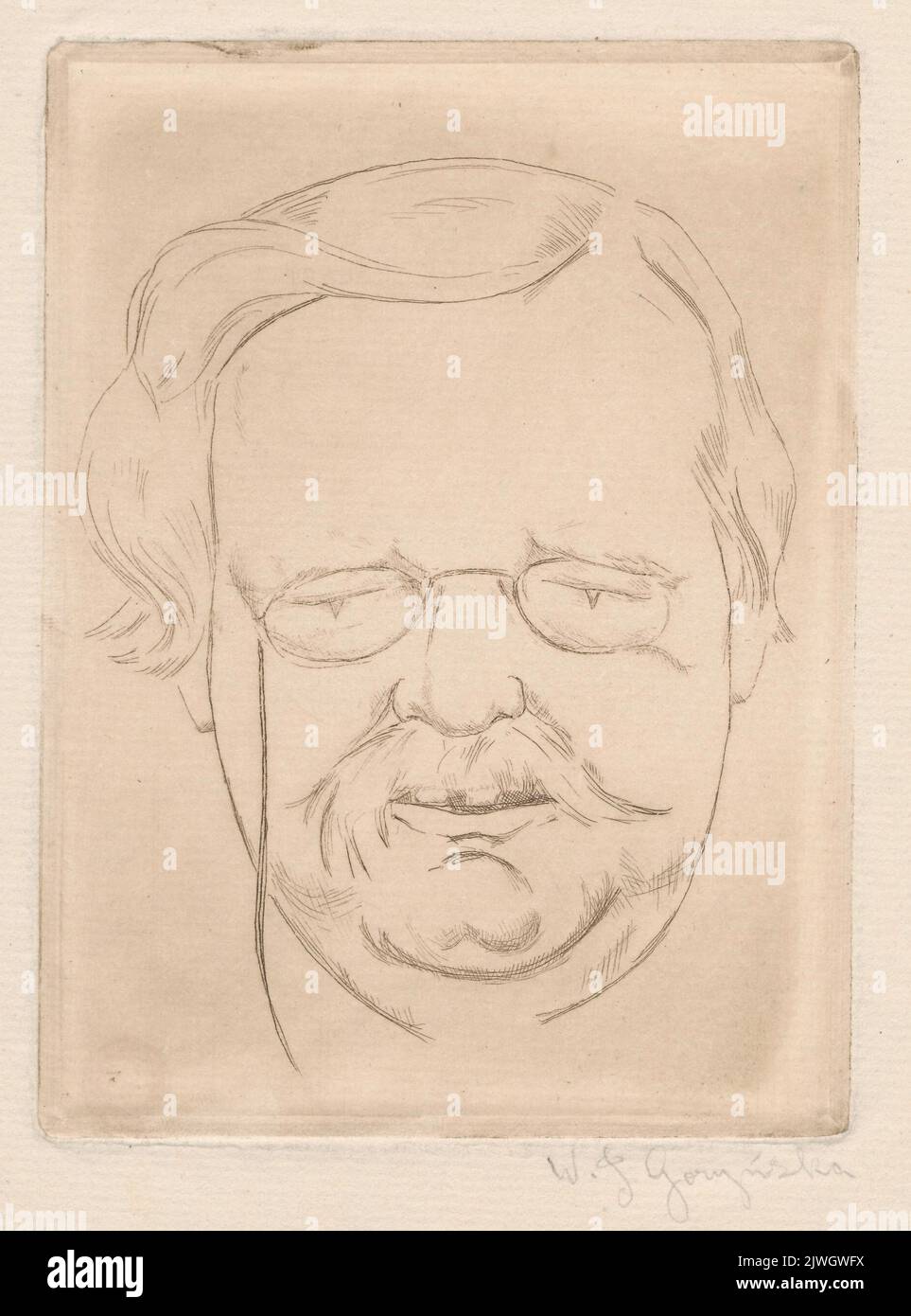 Chesterton. Goryńska, Wiktoria (1902-1945), graphic artist Stock Photo ...