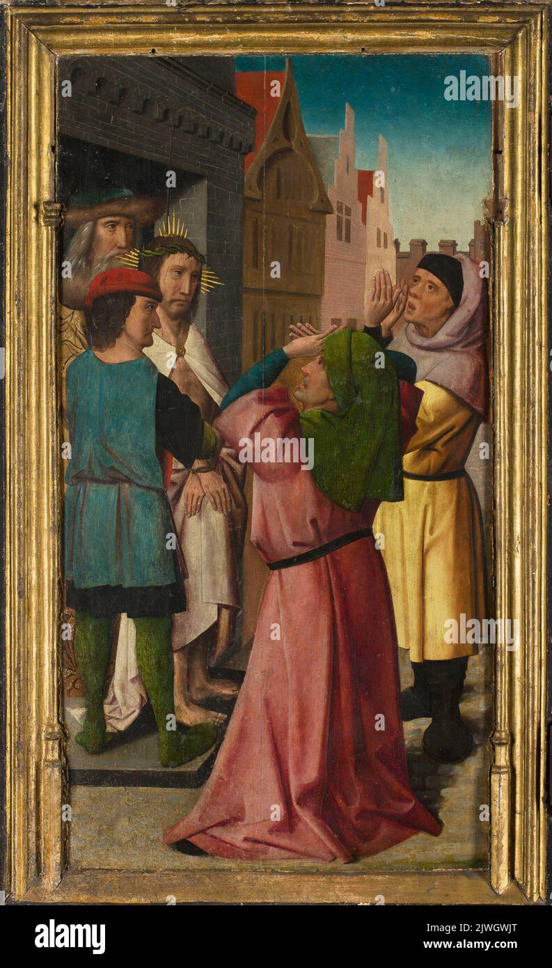 Polyptych of the crucifixion - upper left wing - obverse: Ecce Homo ...