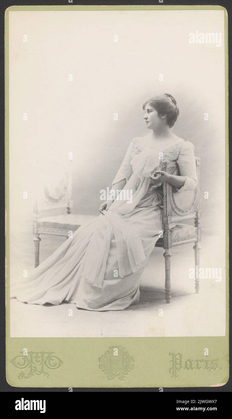 Portrait of Helena Górska from the family Rosen (1856-1934) (II voto ...