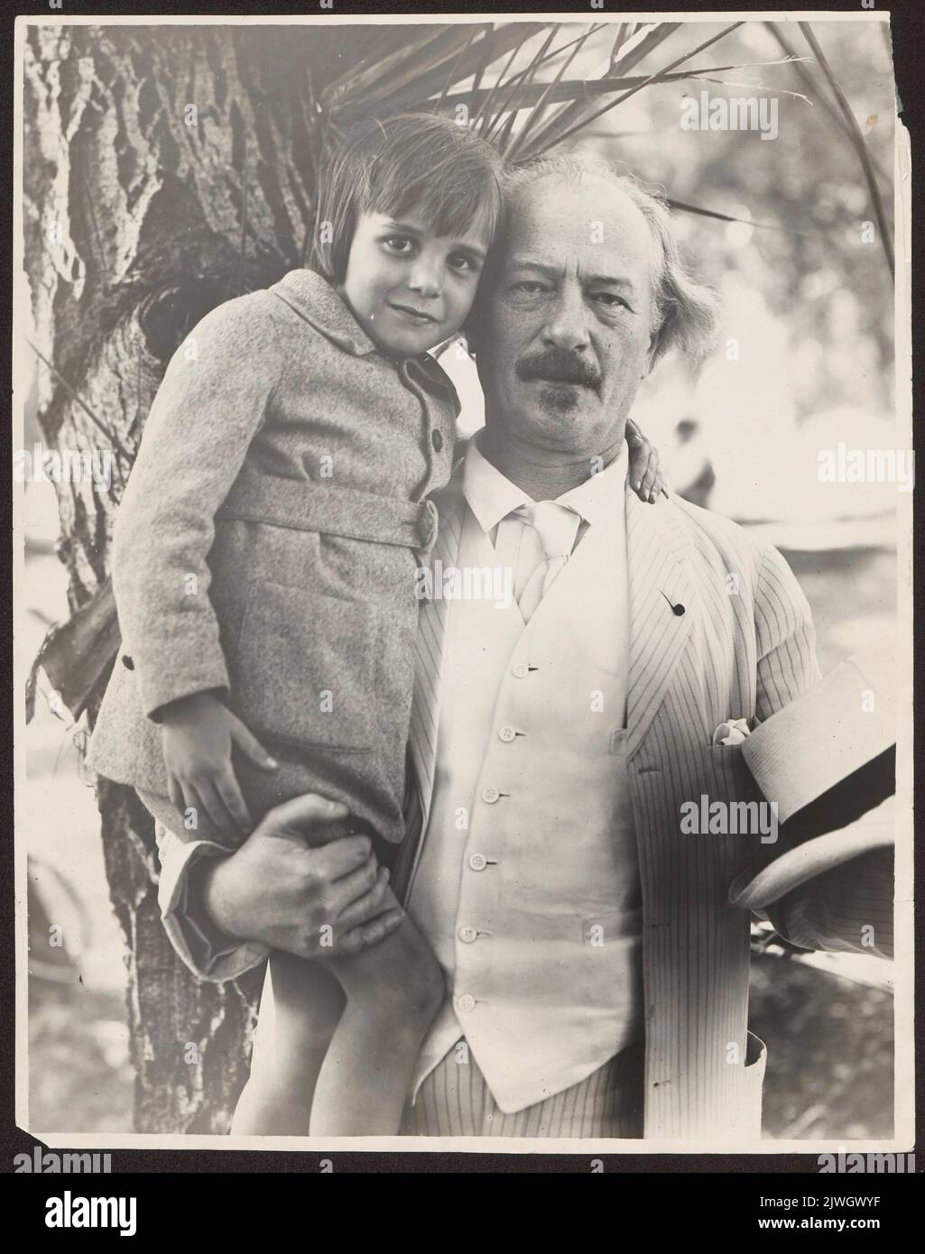 Ignacy Jan and Helena Paderewski with young Jack Coogan (child star of ...