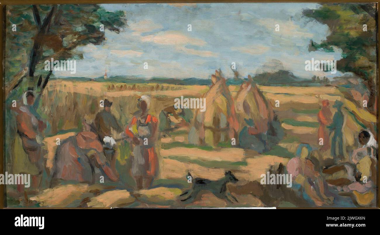 Countryside harvest artwork hi-res stock photography and images - Alamy