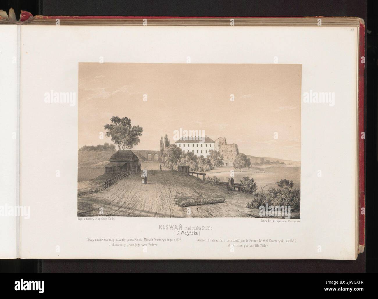 Klevan on the Stubla River. Fajans, Maksymilian (Warszawa ; zakład ...