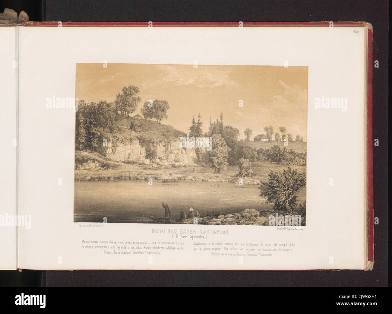 Buki on the Rostawycia River. Fajans, Maksymilian (Warszawa ; zakład ...