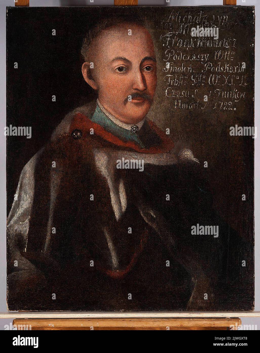 Portrait of Michał Frąckiewicz, son of Kazimierz (?–1722). nieznany ...