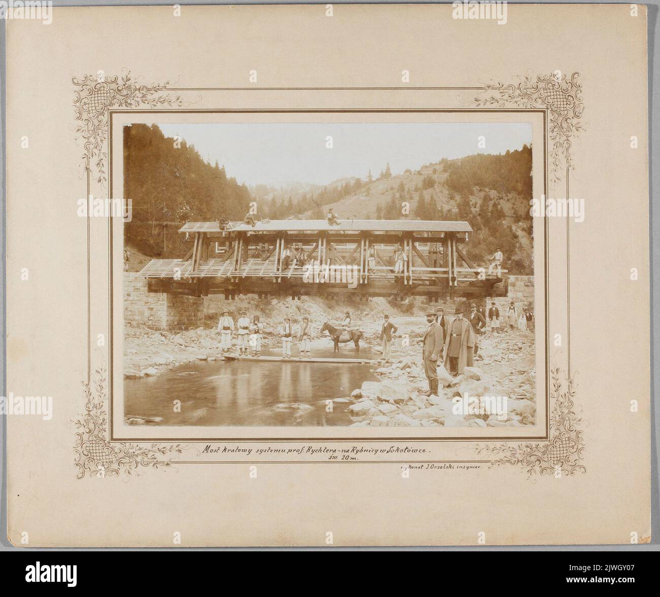 `Lattice Bridge` as developed by prof. Józef Rychter (1843-1917) in ...