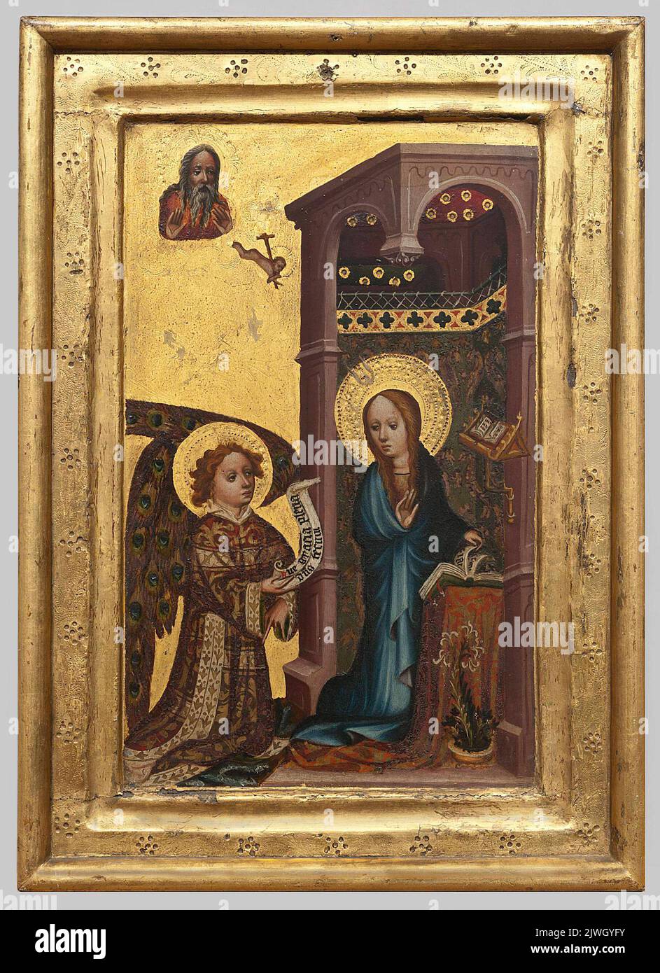 Altar panels: Annunciation, adoration of the child. malarz franko ...