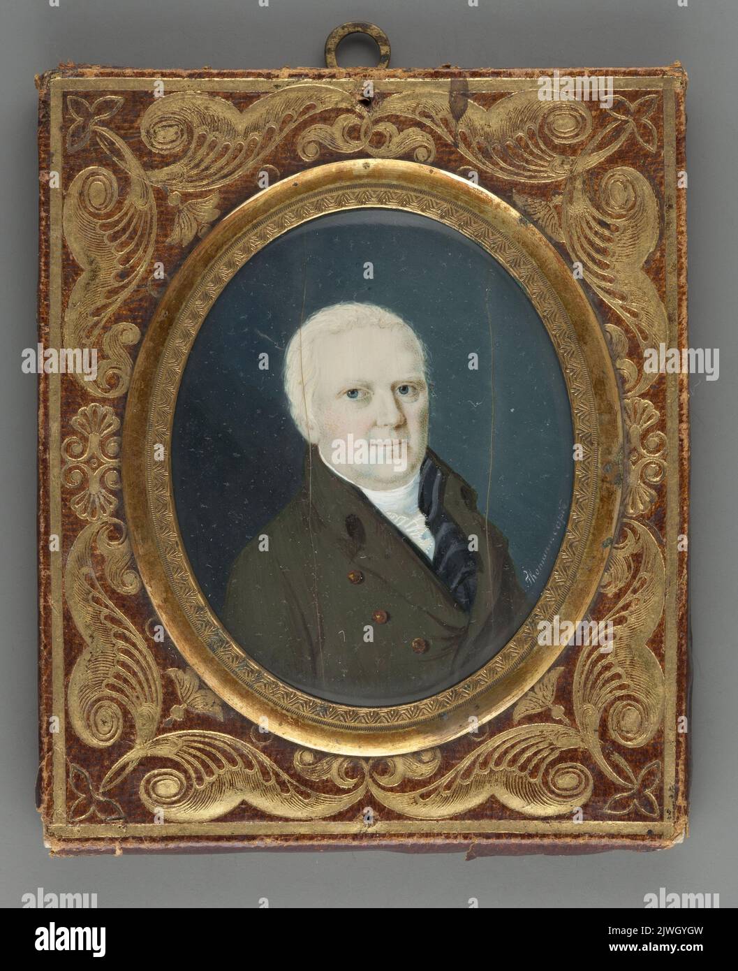 Baron Schwerin, Verner Gottlob von Schweri ? mąż Martiny?. Thomann, (fl ...