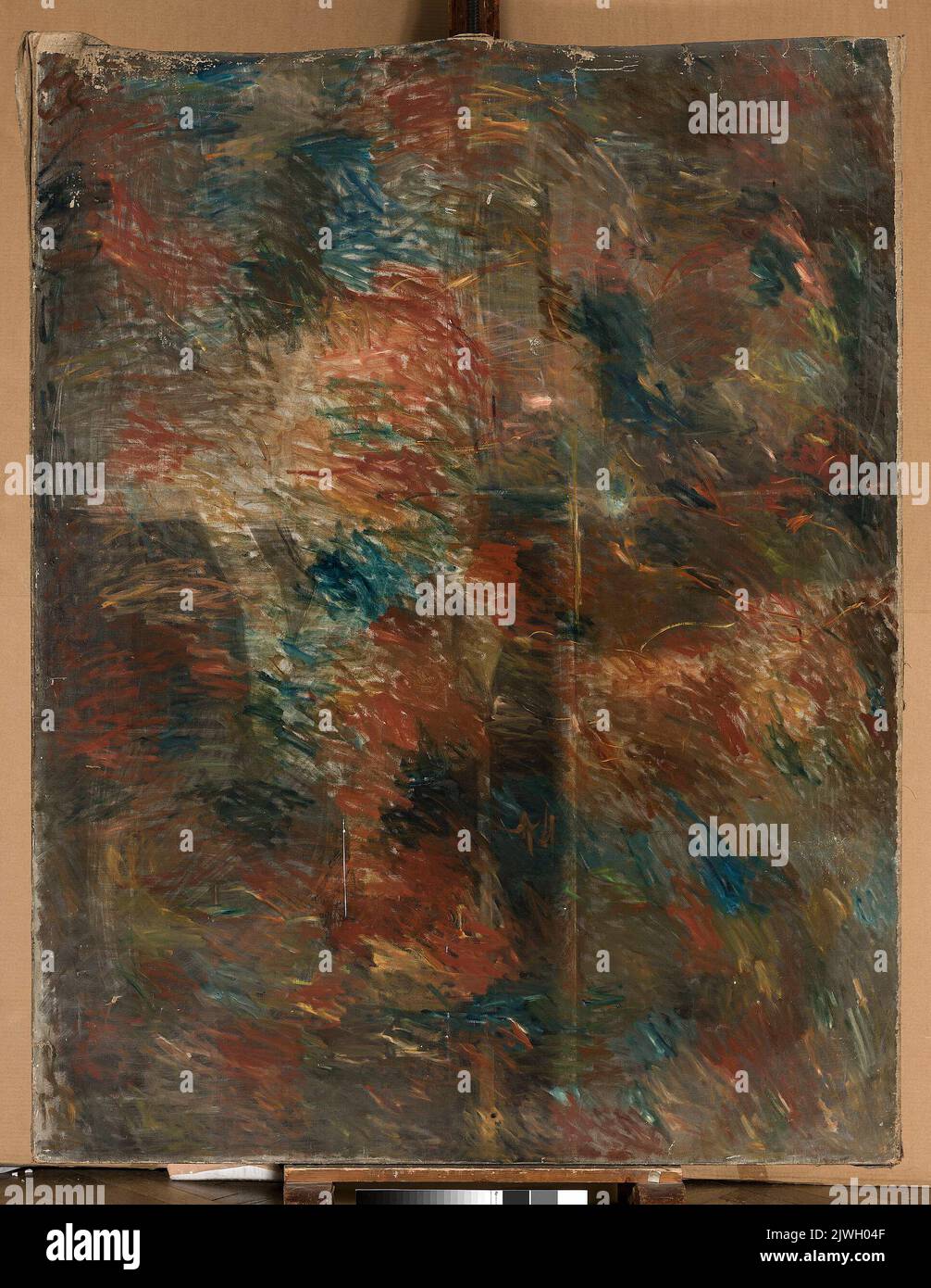 Paint test. Makowski, Tadeusz (1882-1932), painter Stock Photo - Alamy