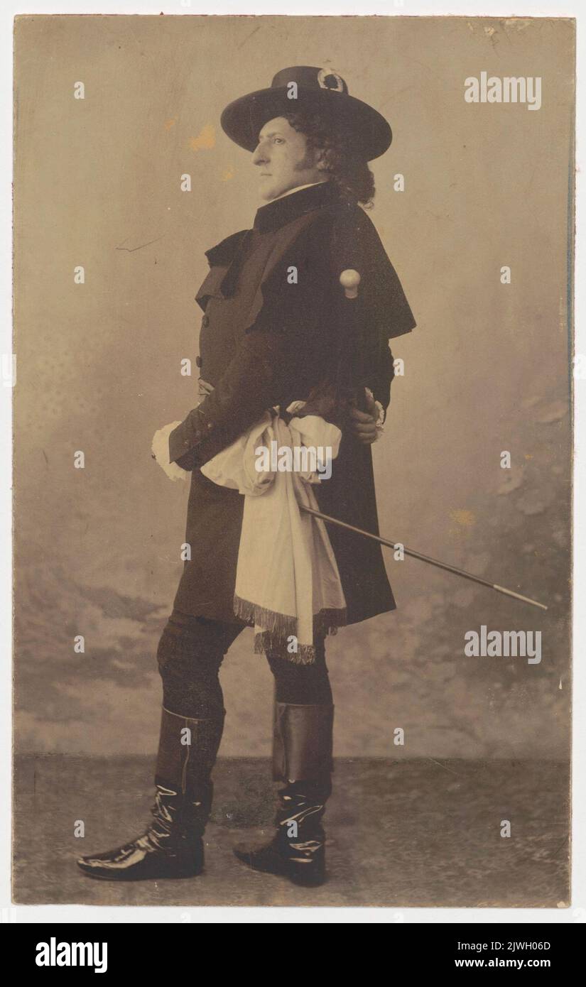 Portrait of Mattia Battistini (1856-1928), singer, in stage costume for ...