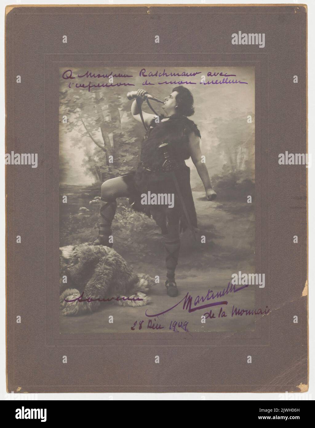 Portrait of Giovanni Martinelli (1885-1969), Italian singer in stage ...