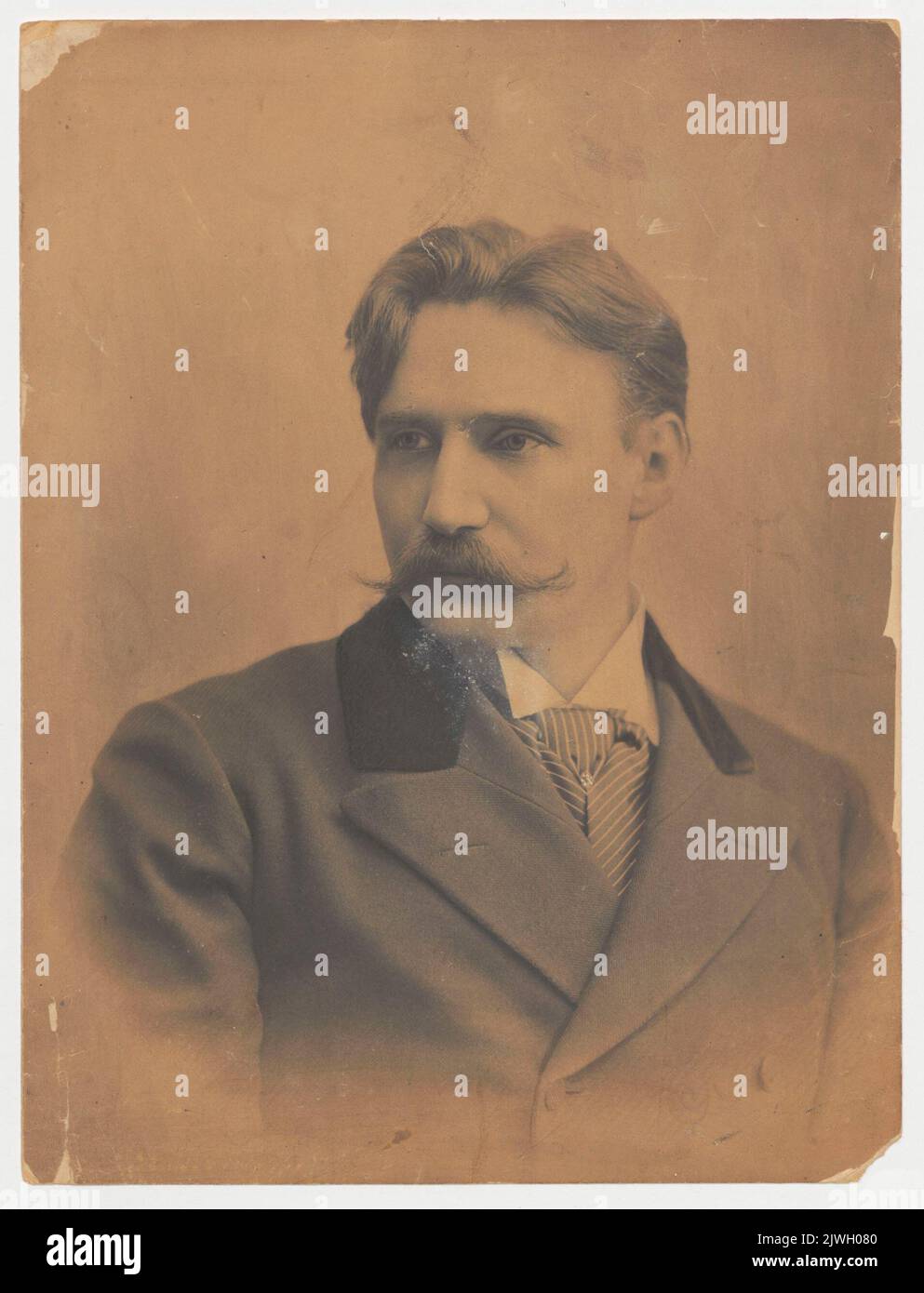 Portrait of Stanisław Roman Lewandowski (1859-1940), sculptor (bust ...