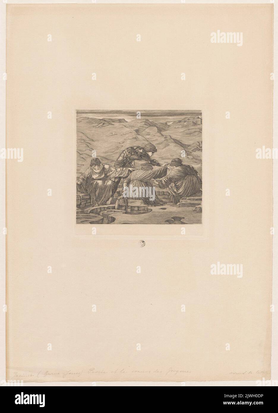 Persée et les soeurs des Gorgones. Wittmann Charles, Imprimérie, Paris ...