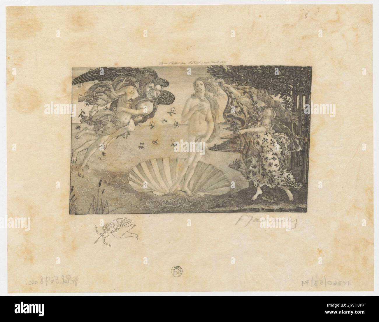 Naissance vénus sandro botticelli hi-res stock photography and images ...