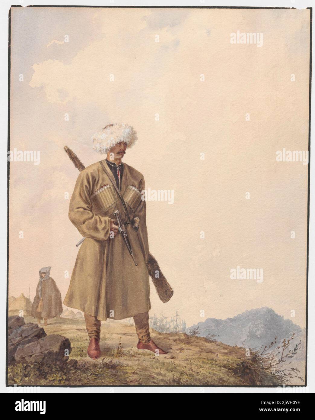 Ksawery Branicki in Circassian costume. Kapliński, Leon (1826-1873 ...