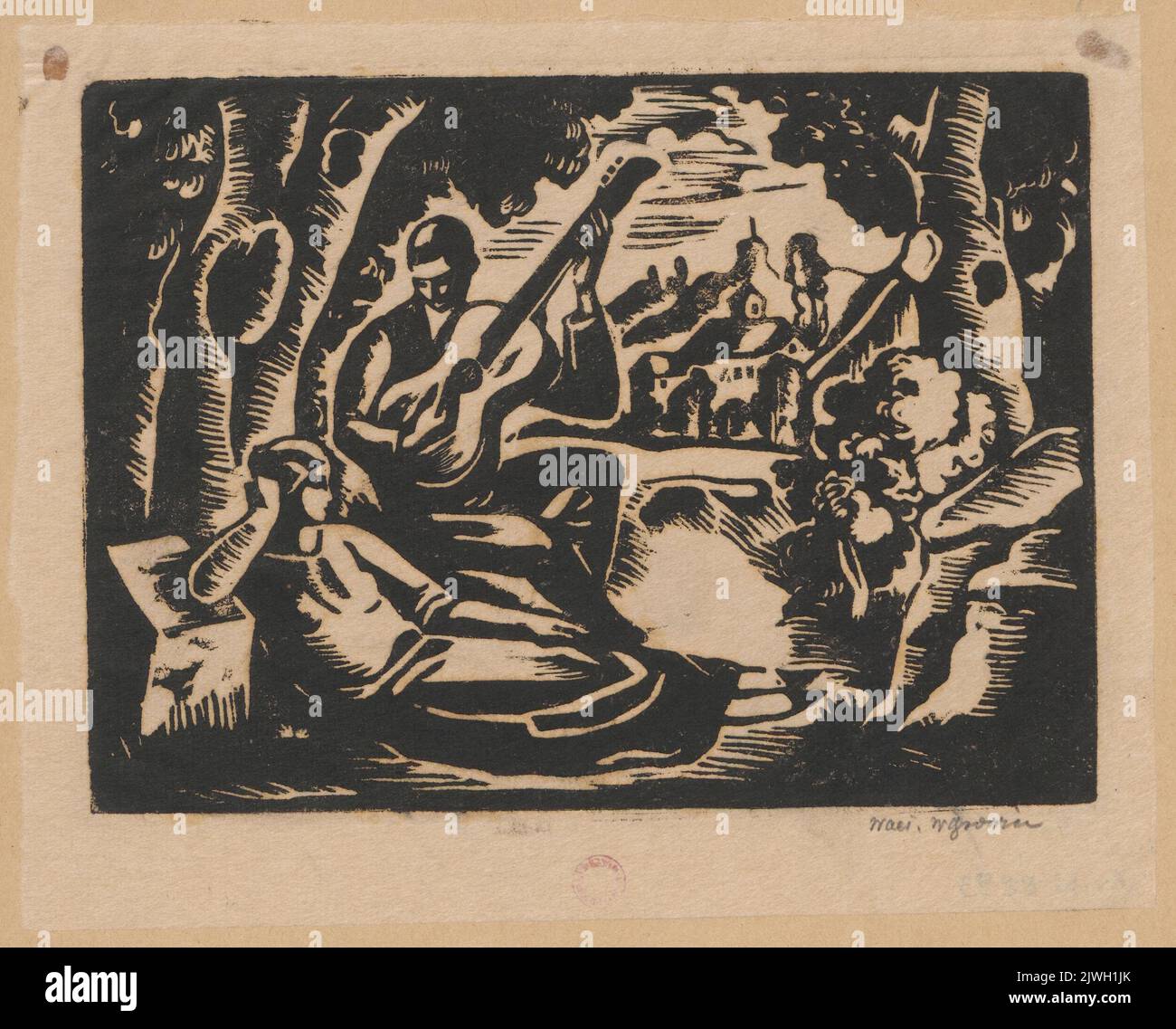 Rest. Wąsowicz, Wacław (1891-1942), painter Stock Photo - Alamy