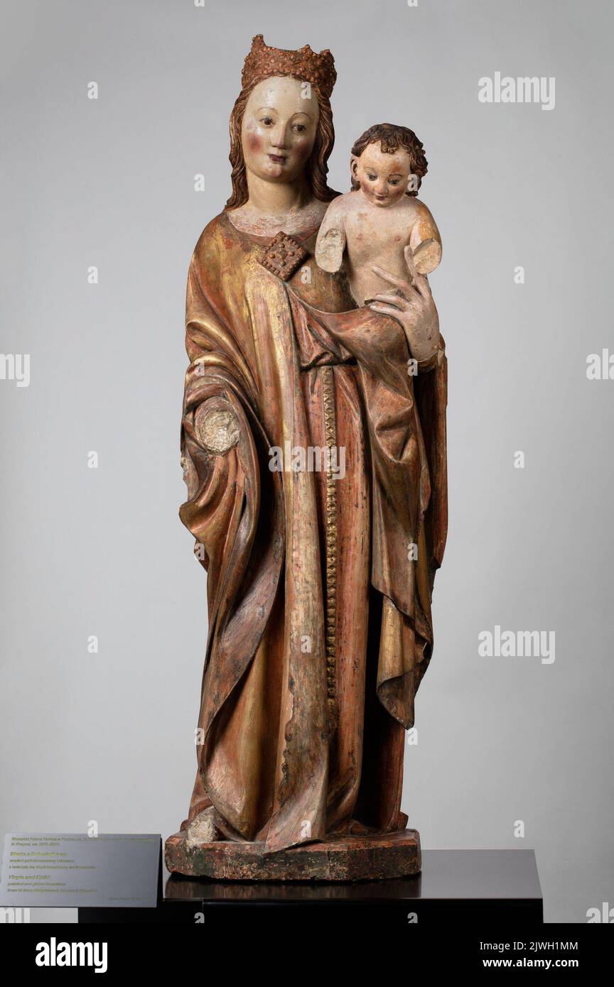 Figure of Madonna with the Child. Parler, Peter (ca 1333-1399 ...