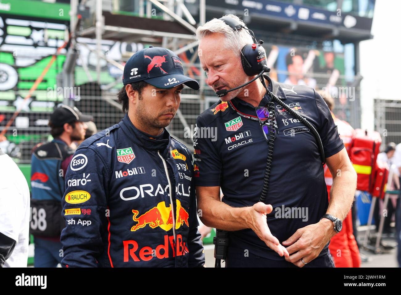 WHEATLEY Jonathan, Team Manager of Red Bull Racing, PEREZ Sergio (mex ...