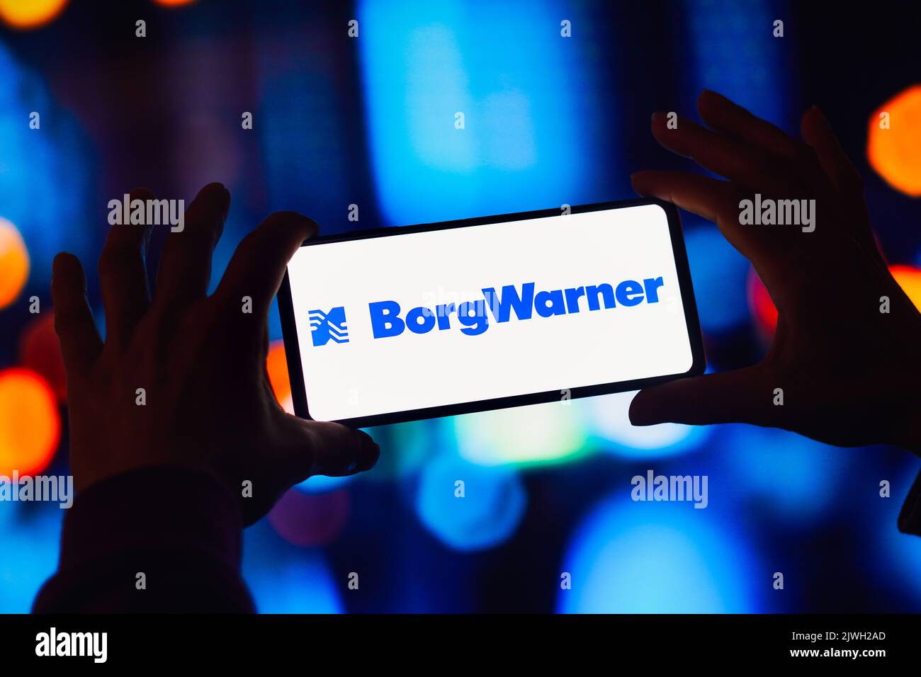 Brazil. 5th Sep, 2022. In this photo illustration, the BorgWarner Inc ...