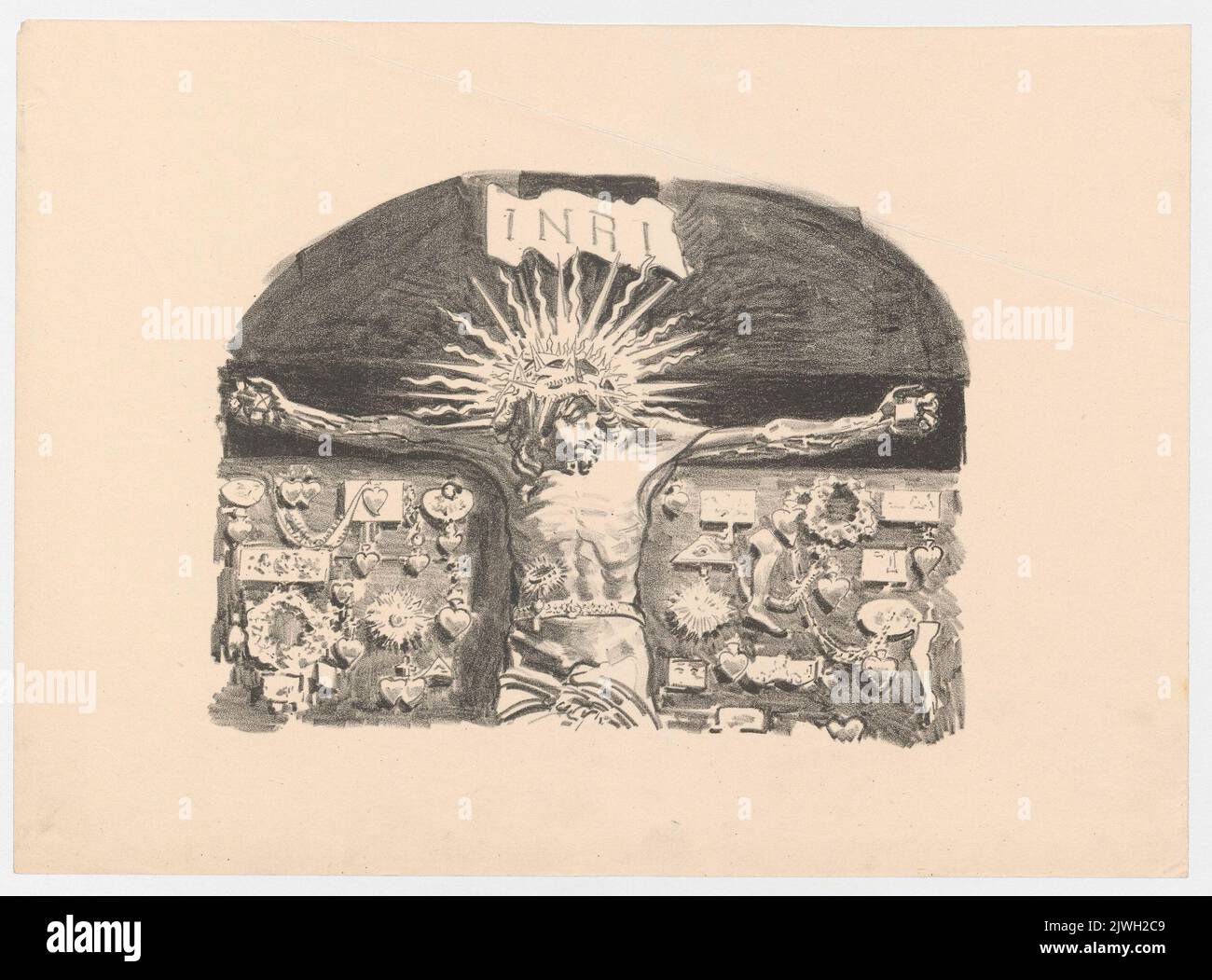 Christ (in St. Mary's Basilica). Cotty, Jan (Warszawa ; drukarnia i ...