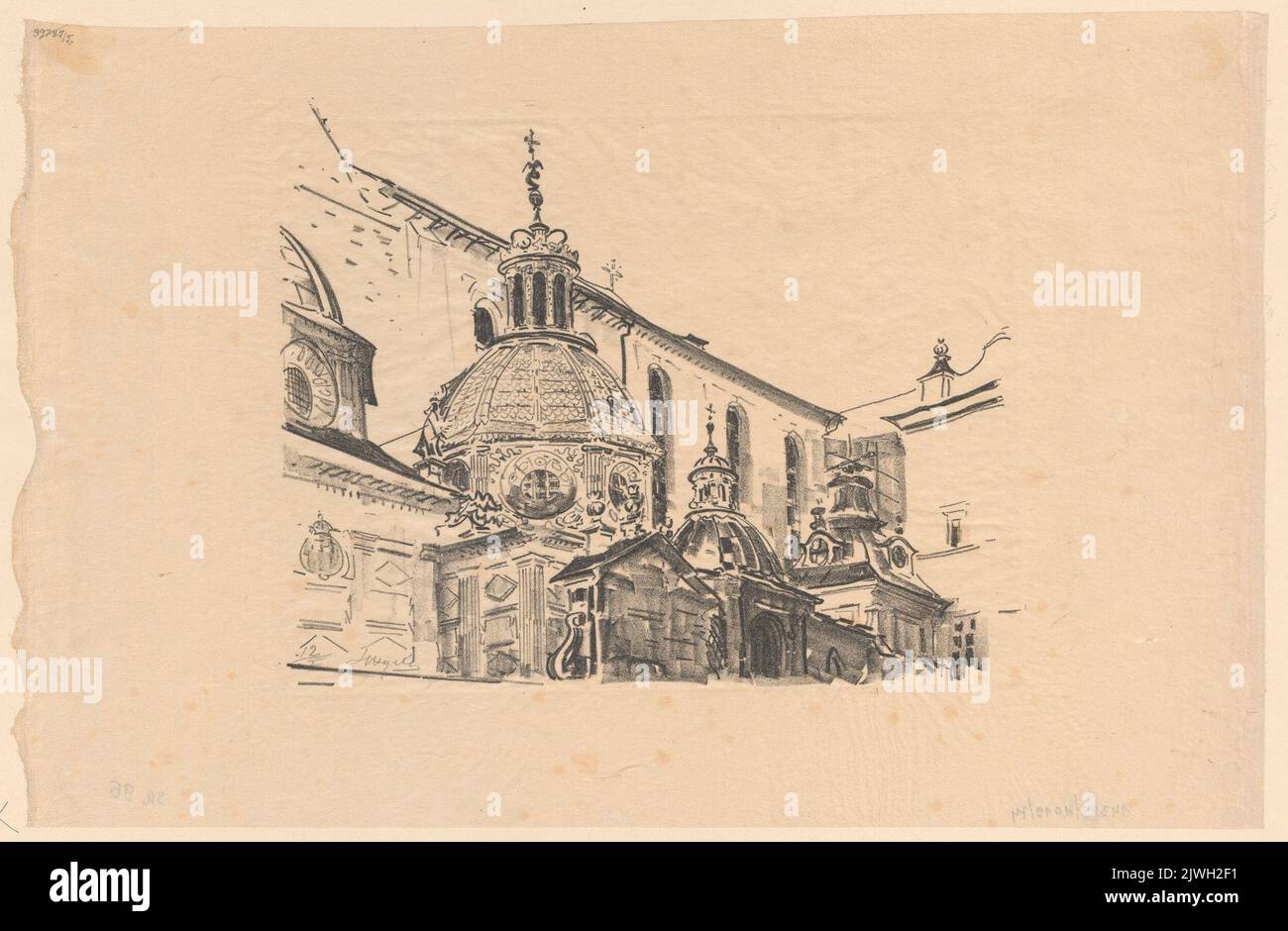 The Zygmunt Chapel. Cotty, Jan (Warszawa ; drukarnia i zakład ...