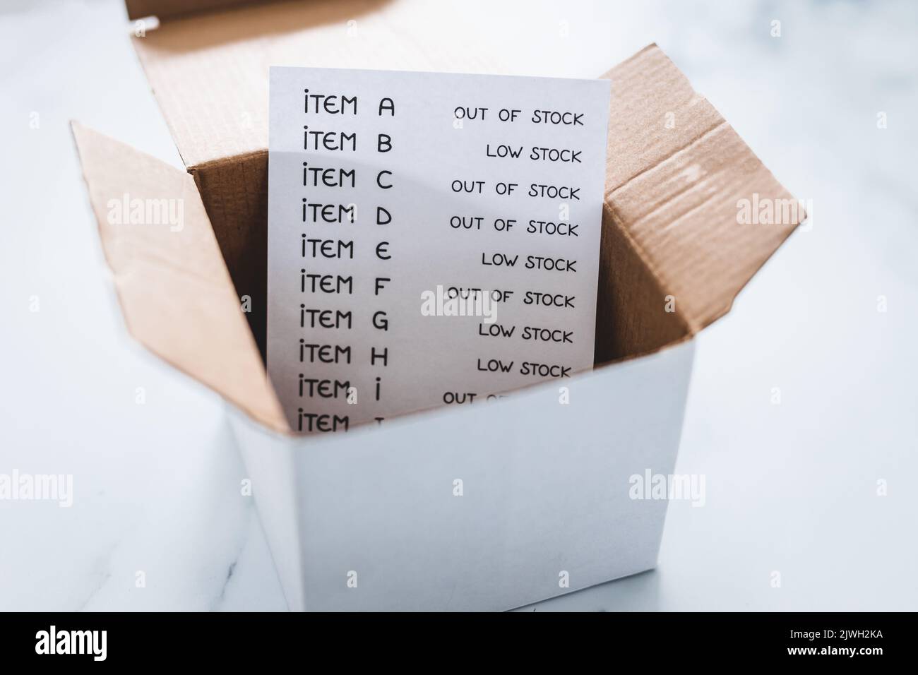 Parcel delivery delays hi-res stock photography and images - Alamy