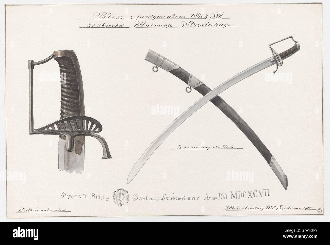 Backsword with basket hilt from the 17th/ 18th century, from the ...