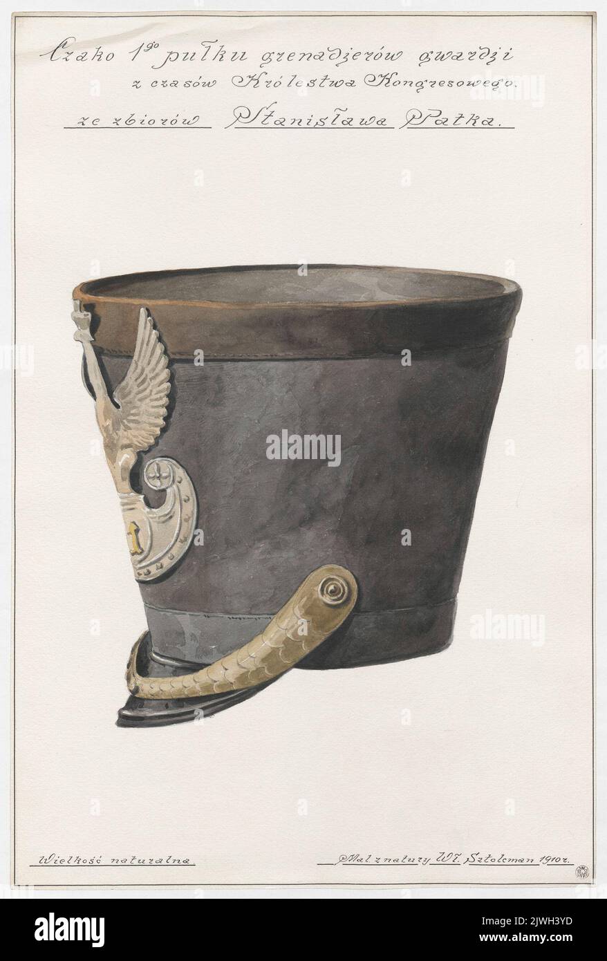 `Shako` (cap) of the 1st Grenadier Guard Regiment from the times of ...