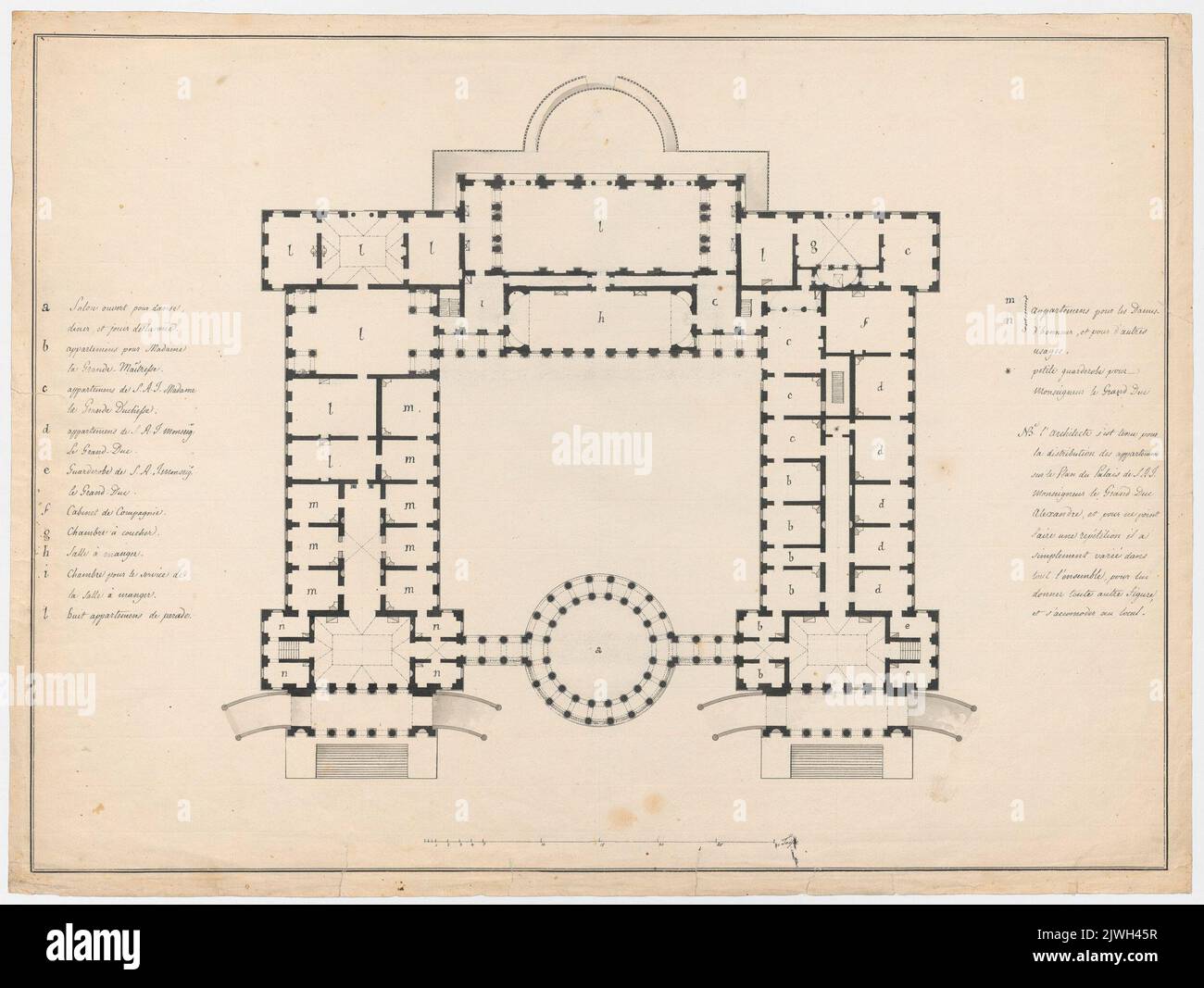 Alexander Palace Layout