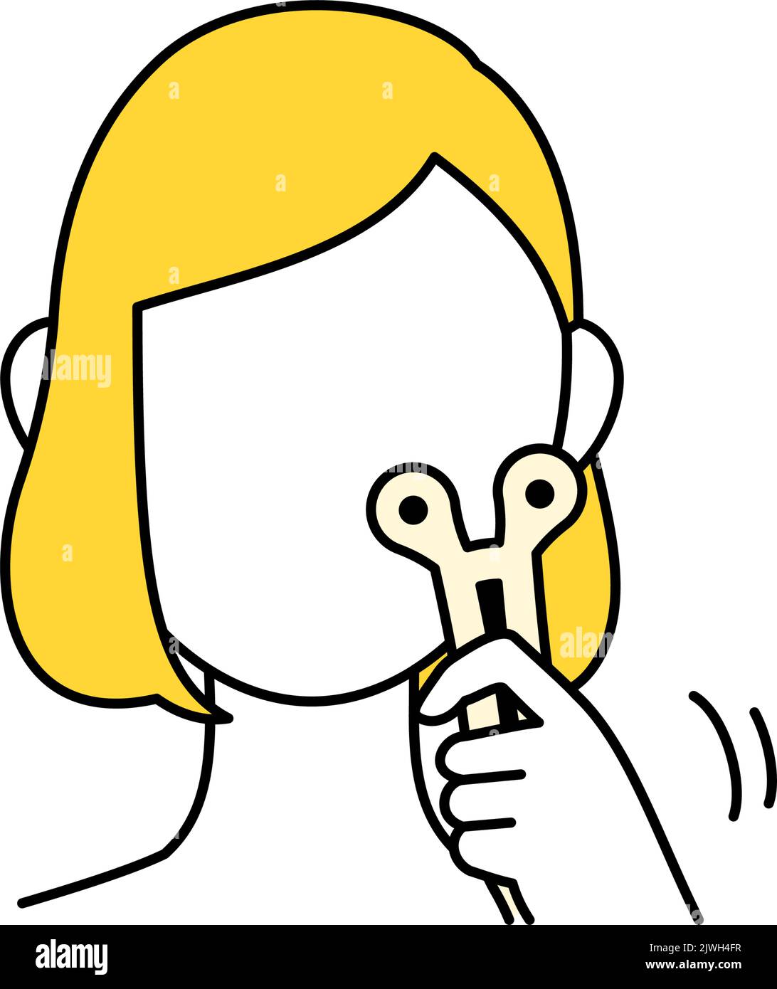 Beauty, image of women's skin care, women using facial rollers Stock ...