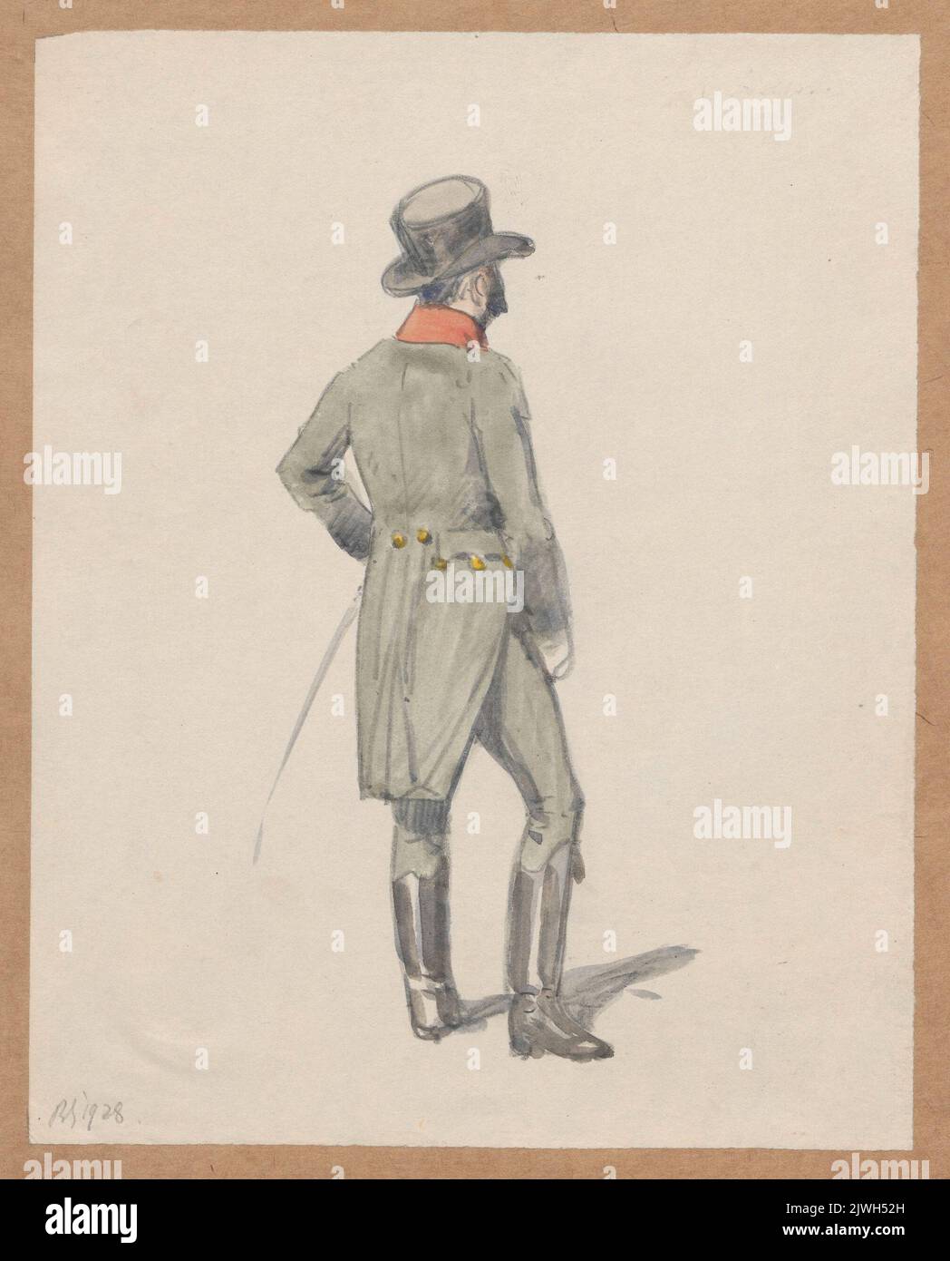 Design of the costume of Asesor for the film 'Pan Tadeusz' [Master ...