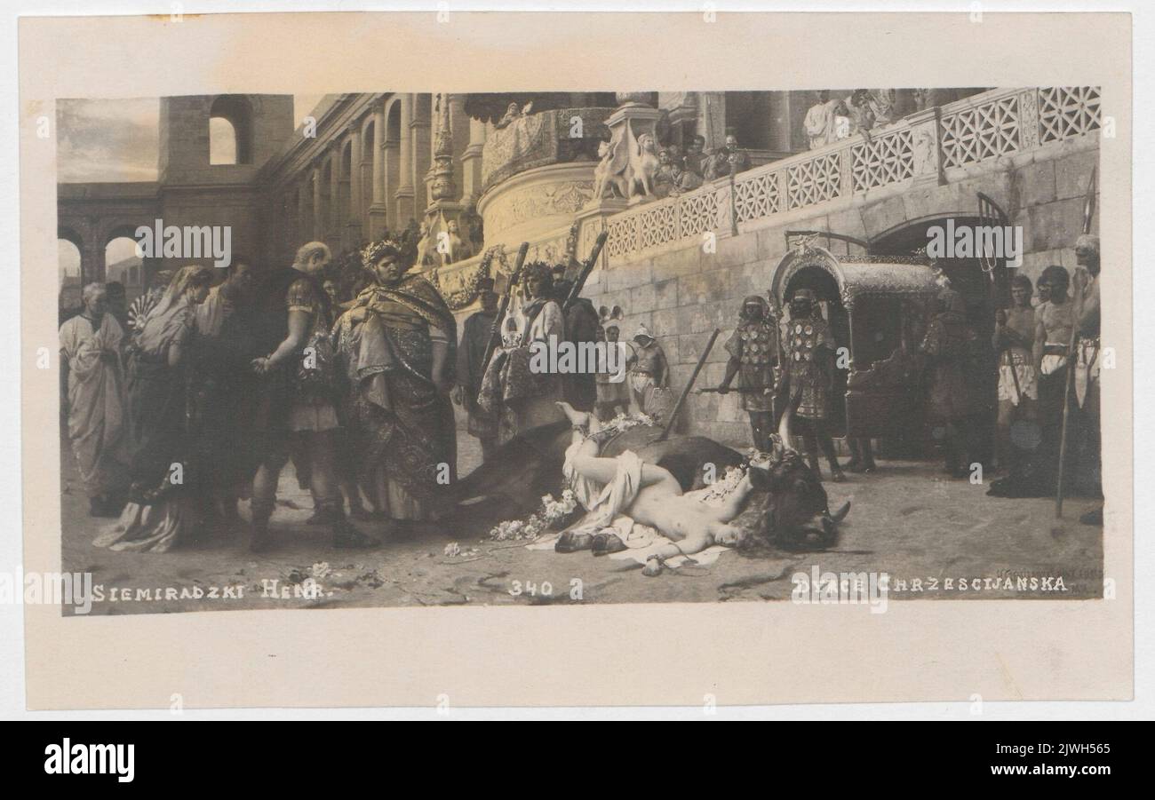 Reproduction of a painting from the collection of the Zachęta Fine Arts ...