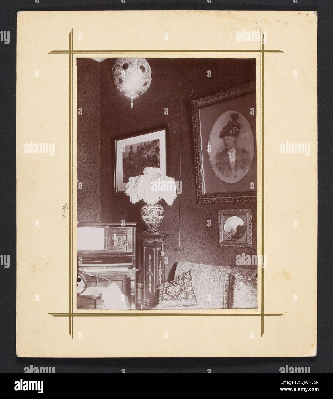 The villa of Henryk Siemiradzki in the via Gaeta in Rome - boudoir ...