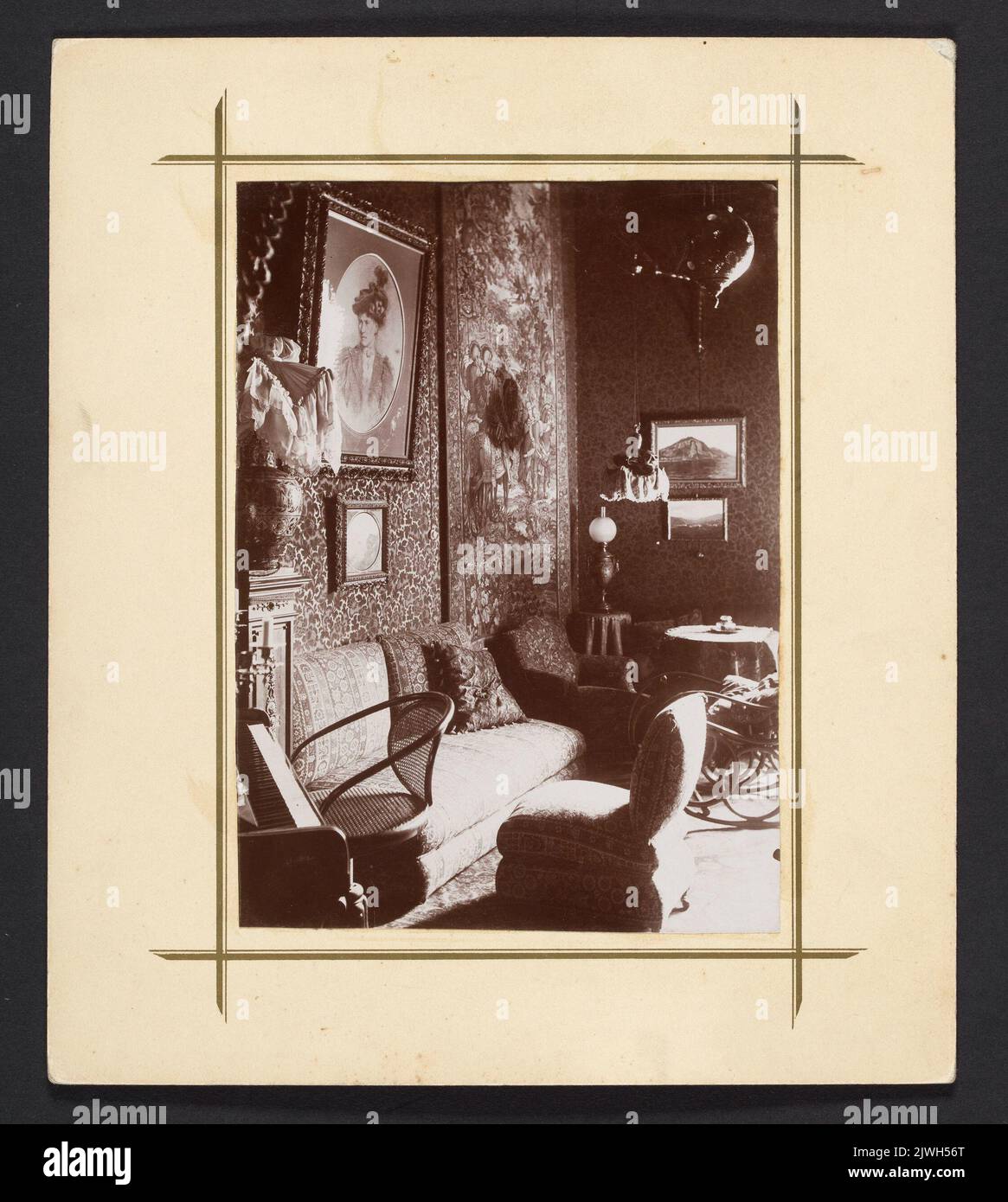 The villa of Henryk Siemiradzki in the via Gaeta in Rome - boudoir ...