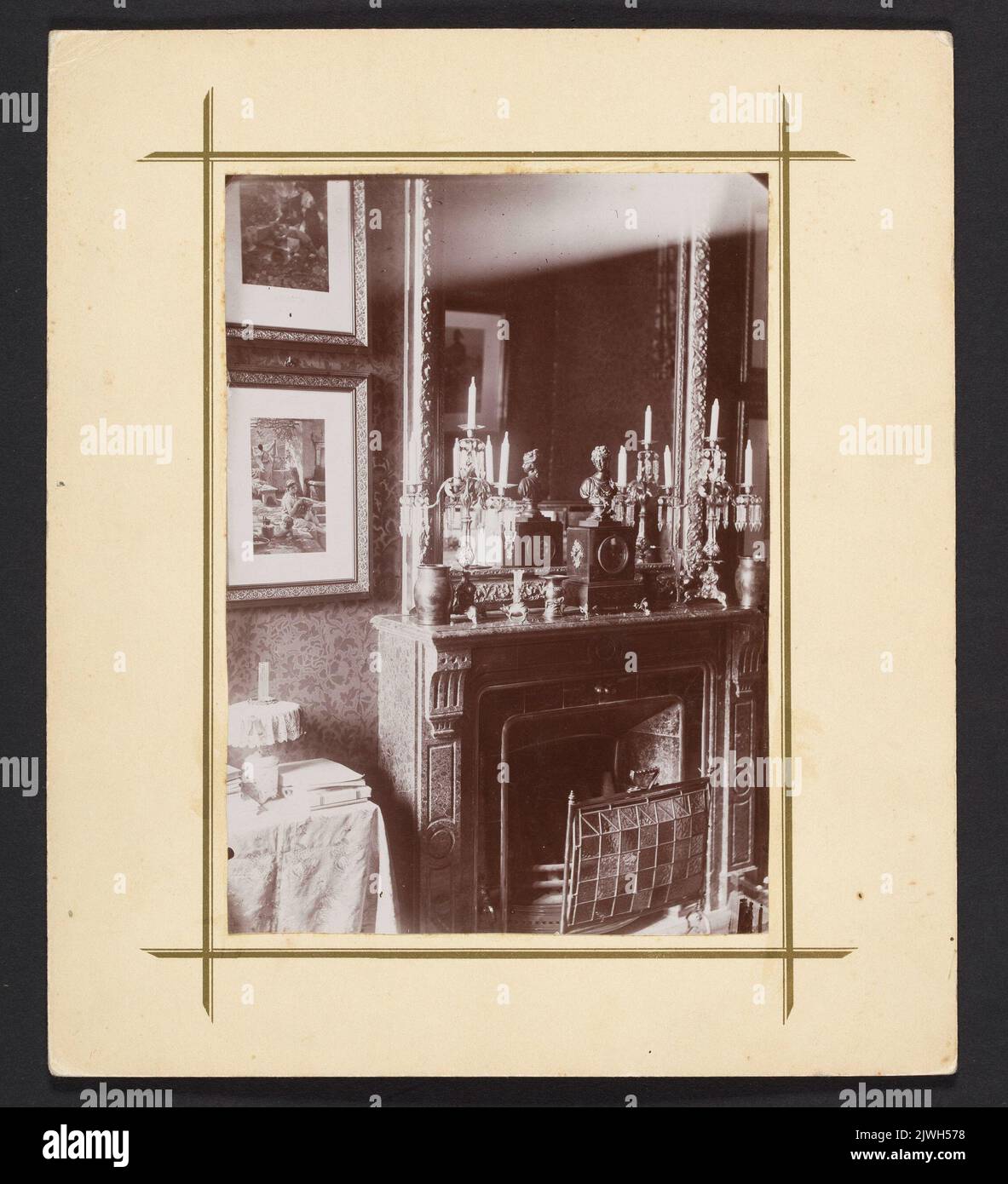 The villa of Henryk Siemiradzki in the via Gaeta in Rome - boudoir ...