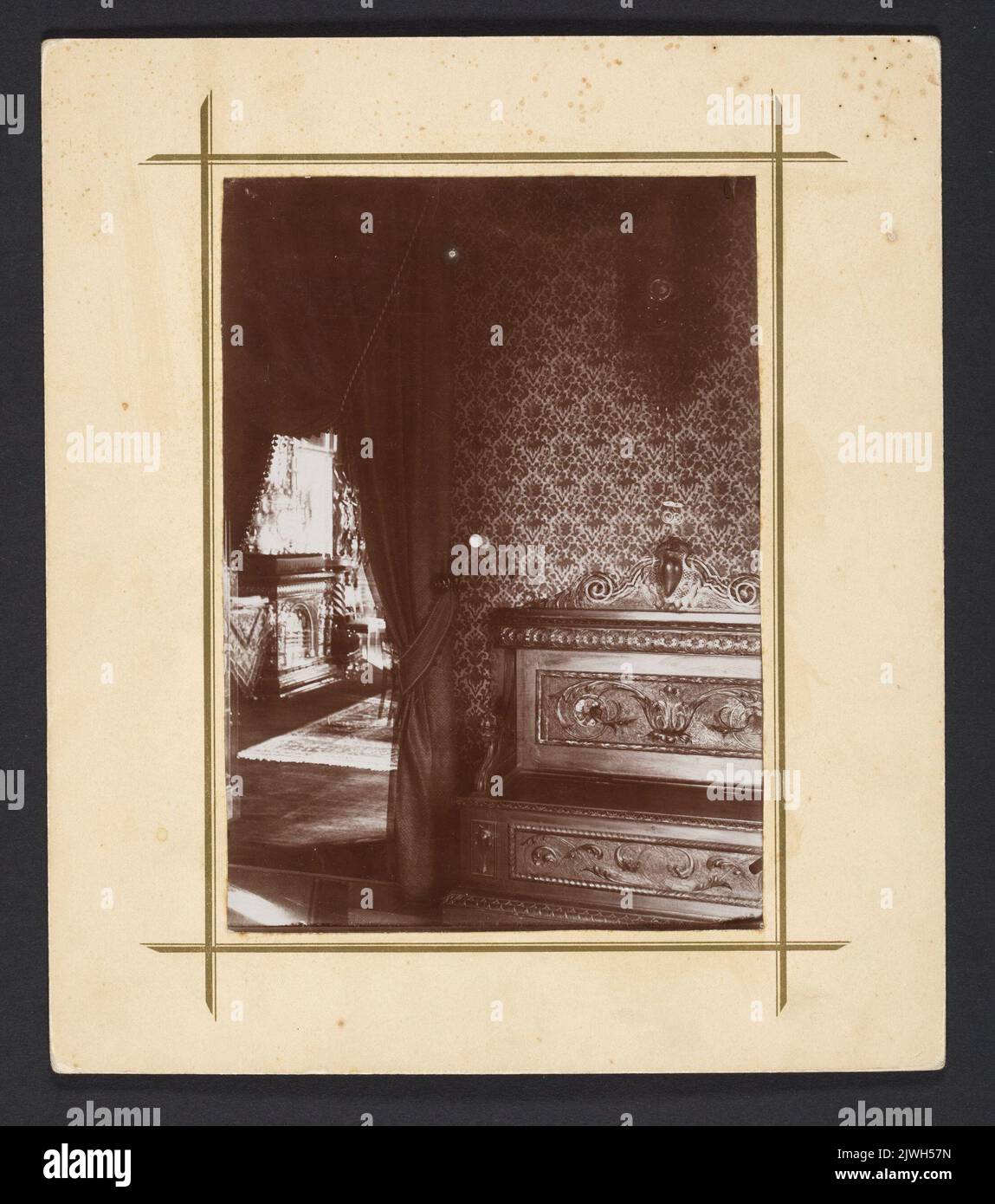 The villa of Henryk Siemiradzki in the via Gaeta in Rome – antechamber ...