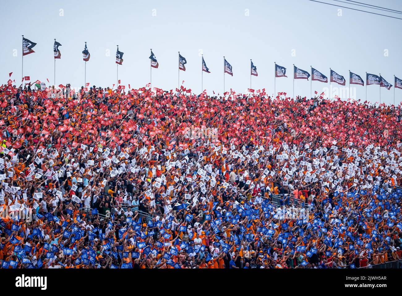 September 4, 2022, Rome, Netherlands: crowd, foule, fans in the ...