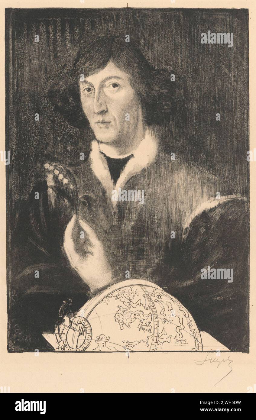 Portrait of Nicolaus Copernicus. Wyczółkowski, Leon (1852-1936 ...