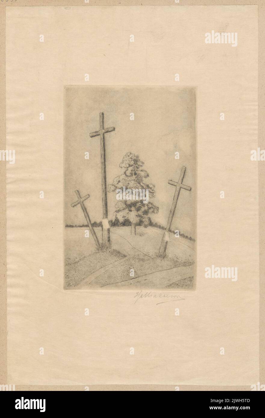 Graves. Minikiewicz, Henryk (1880-1940), graphic artist Stock Photo - Alamy